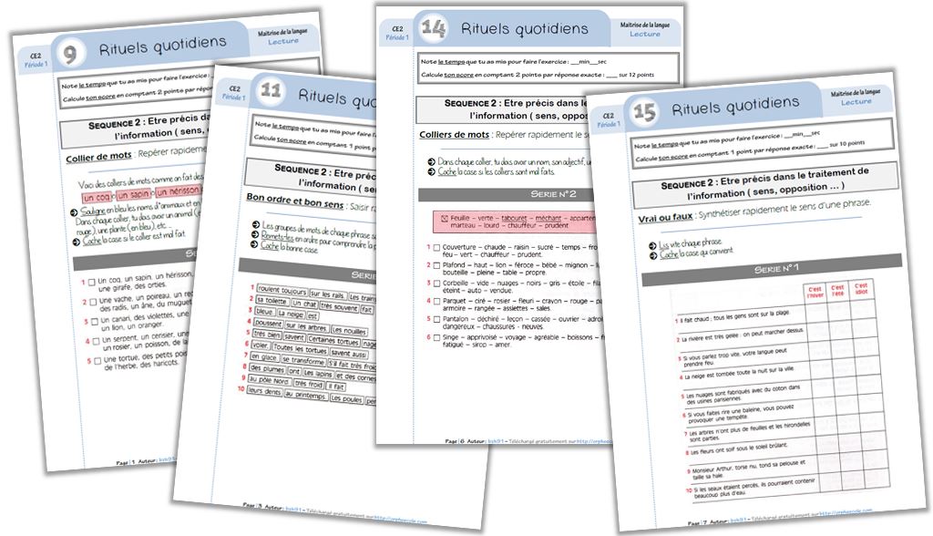 Rituels lecture pour toute l’année – Méthode A.R.T.H.U.R. - Orphéecole