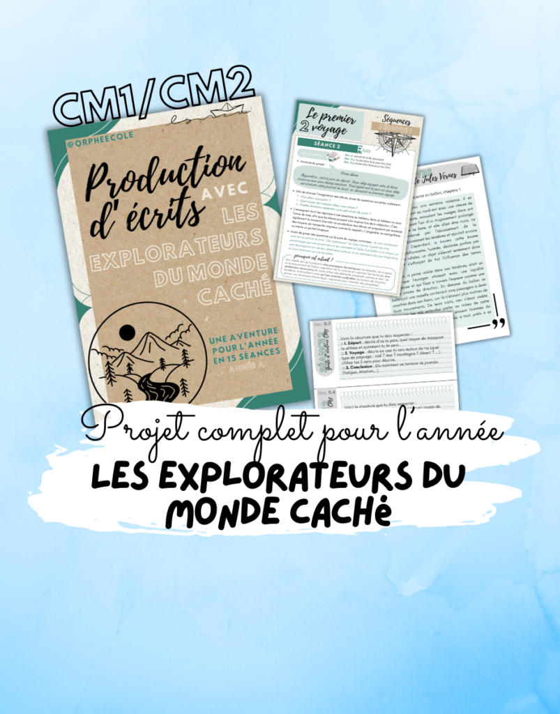 Production d’écrit en CM : 15 séquences en immersion pour toute l’année ...