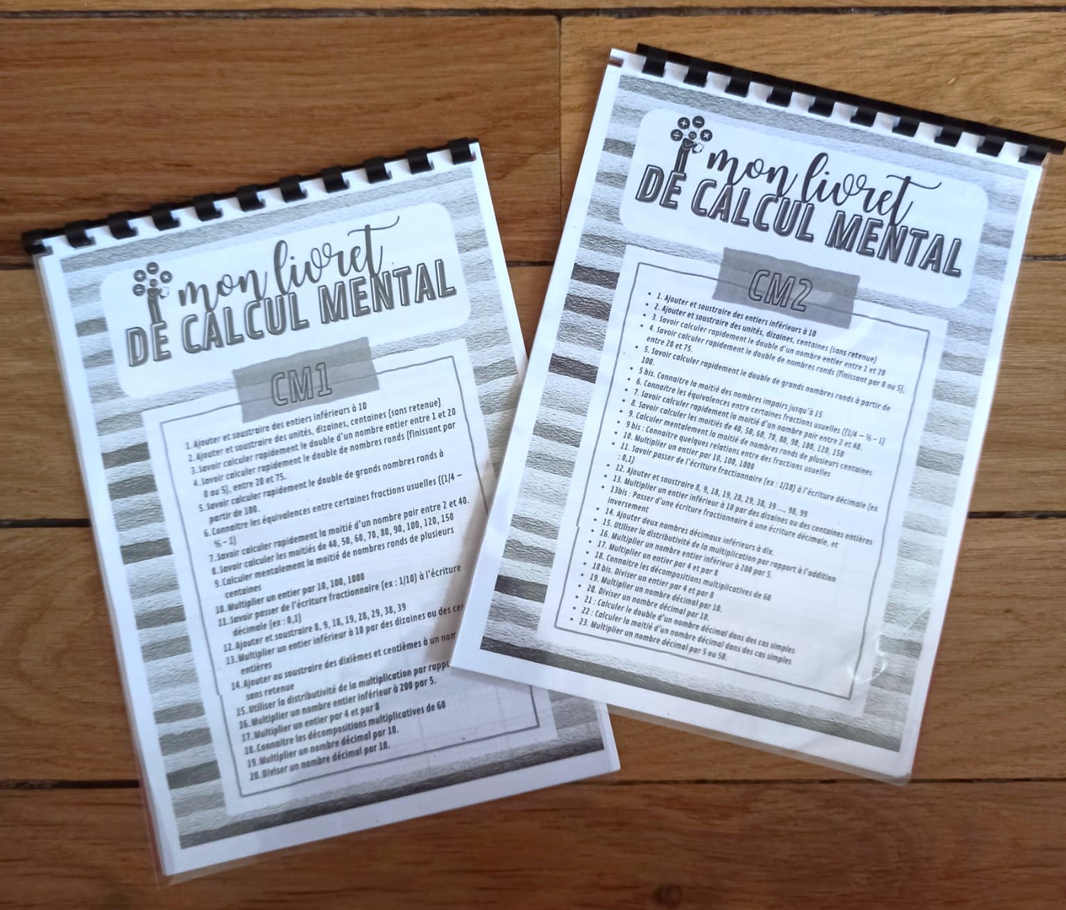 Livret de calcul mental – CM1/CM2 - Orphéecole