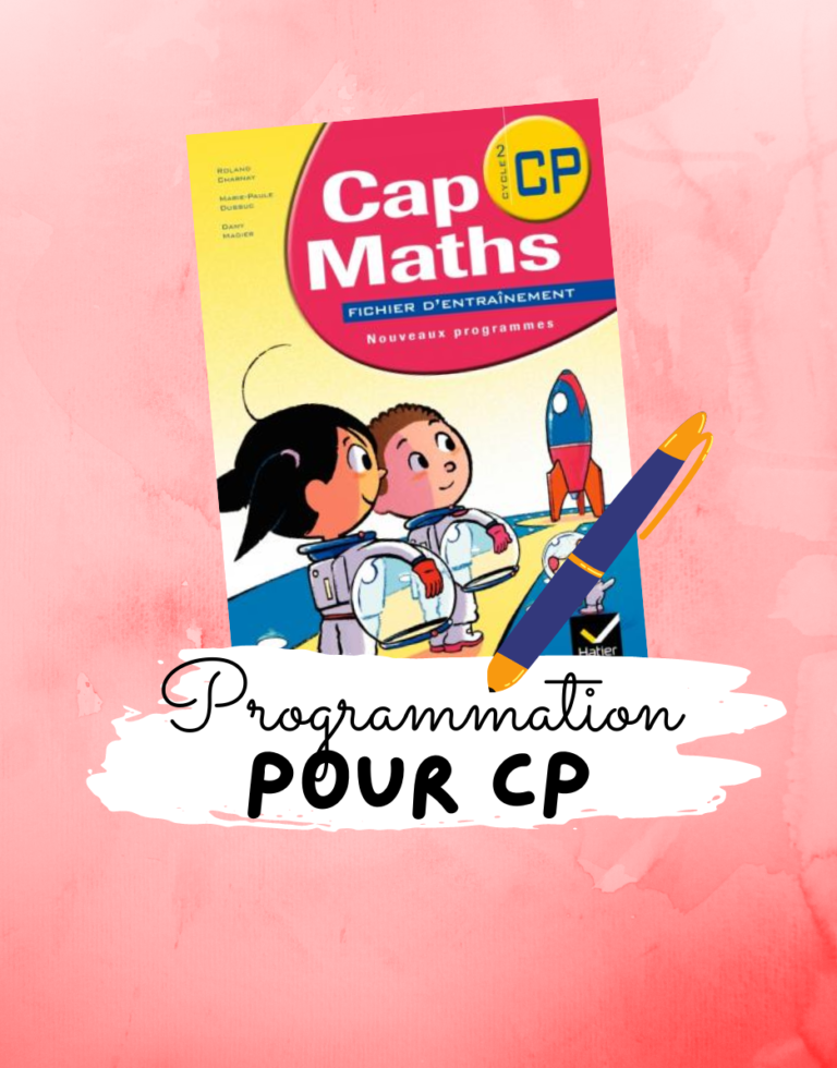 Mathématiques CP – Programmation - Orphéecole