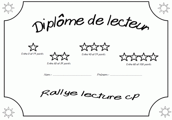 Lecture CP – Rallye lecture - Orphéecole
