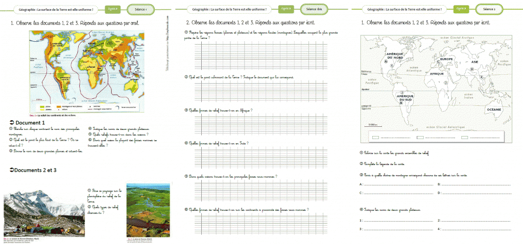 Séquences autour du monde (population, climat etc…) - Orphéecole