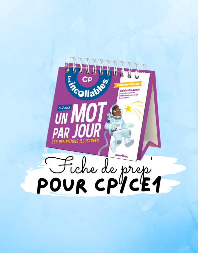 Vocabulaire – Le mot du jour - Orphéecole