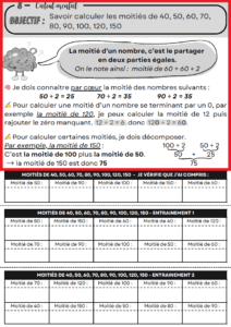 Livret de calcul mental – CM1/CM2 - Orphéecole